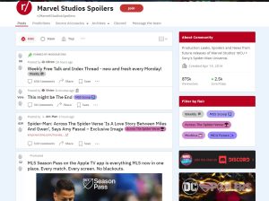 Marvel Studios Spoilers Reddit Goes Private Following Leaks ...