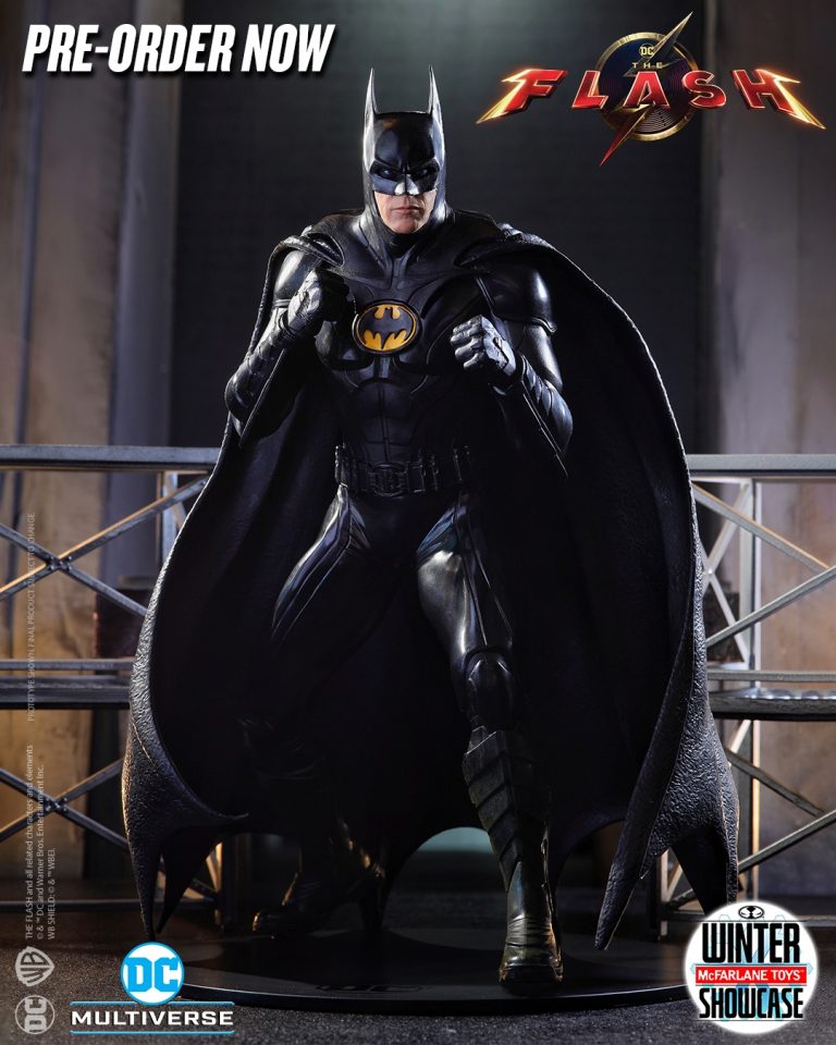 Best Look At Michael Keaton Batman, Batmobile and Ezra Miller Costume ...