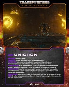 'Transformers: Rise of the Beasts' Confirms Unicron Multiverse | Cosmic ...