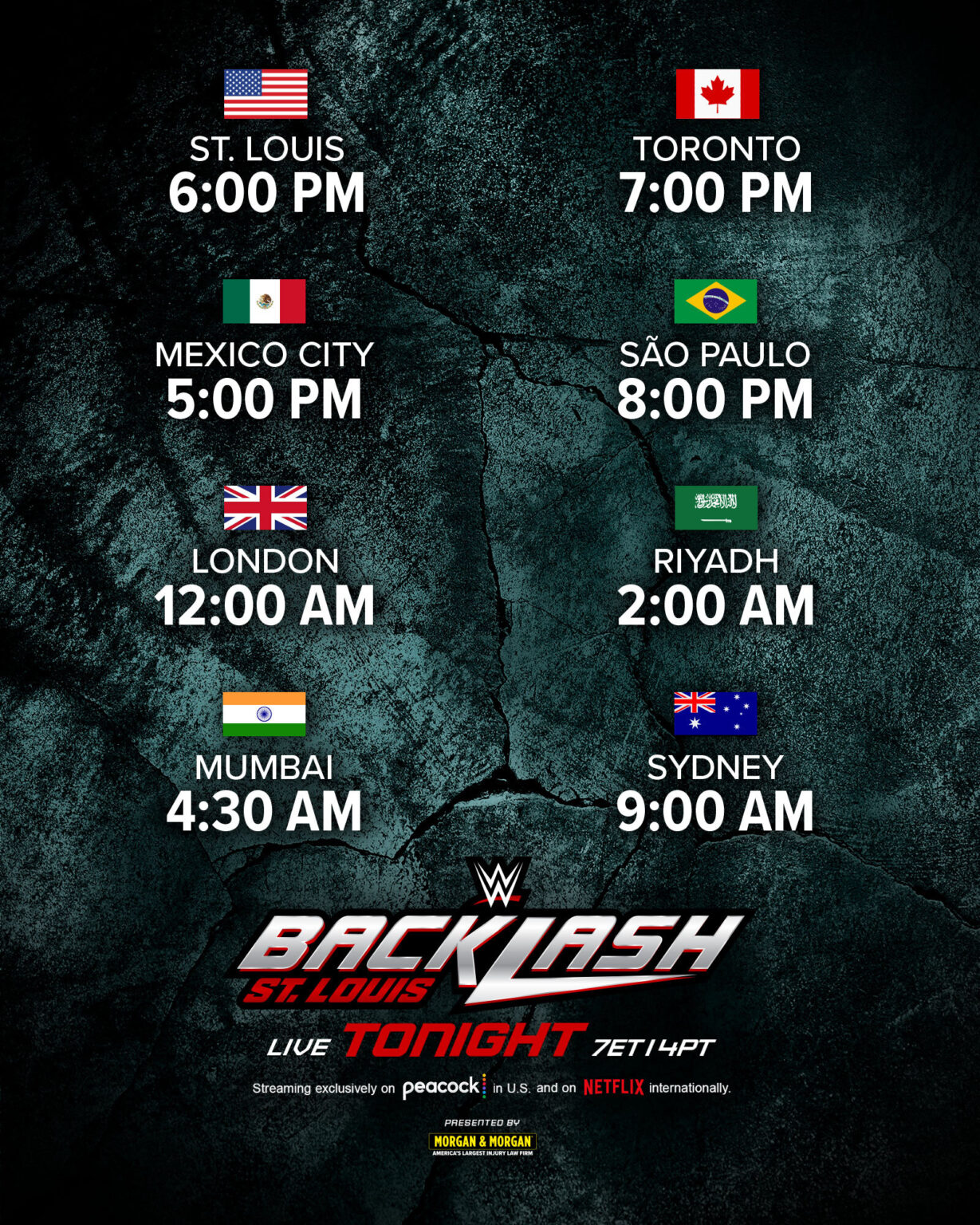 WWE Backlash 2025: Start Time & How To Watch | Cosmic Book News