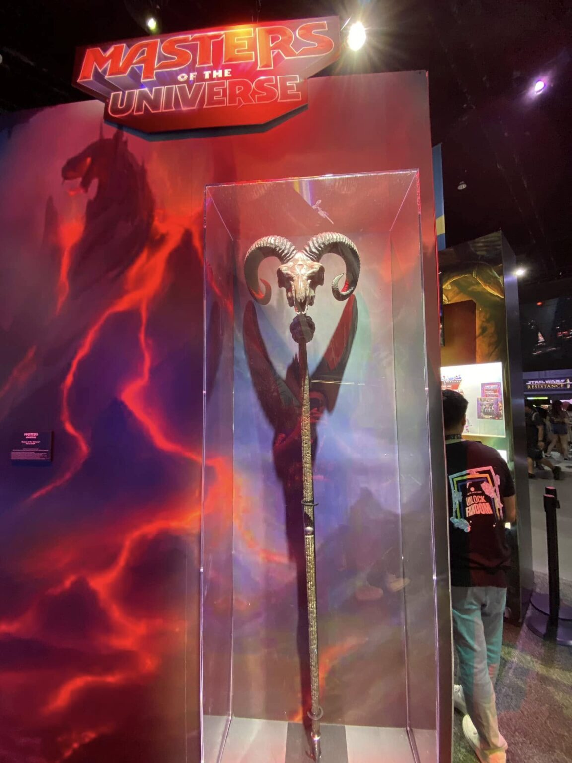 Masters of the Universe Comic-Con Display Reveals Power Sword, Havoc ...