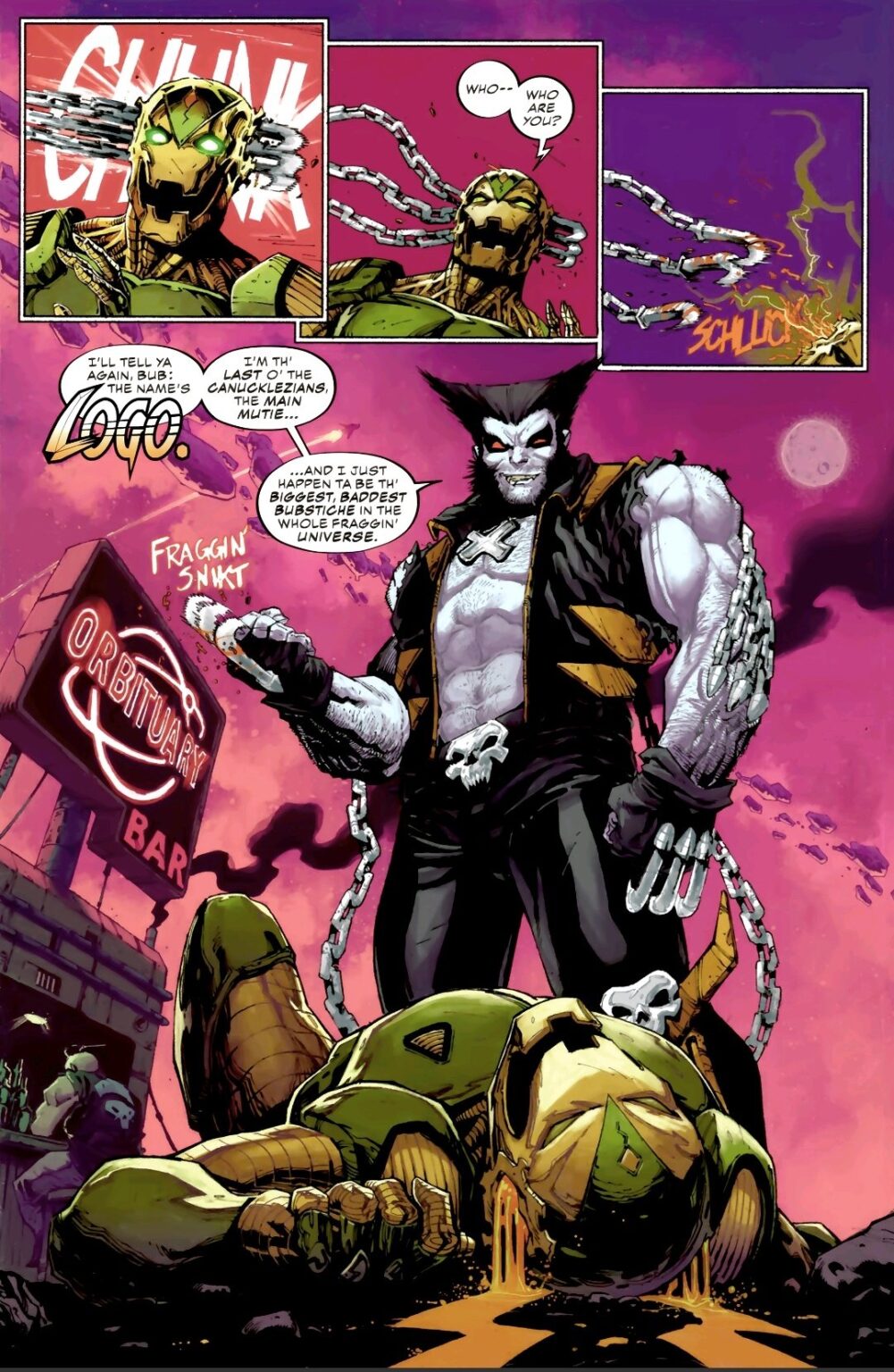 Deadpool/Batman #1 Debuts LOGO, the Wolverine-Lobo Amalgam | Cosmic ...