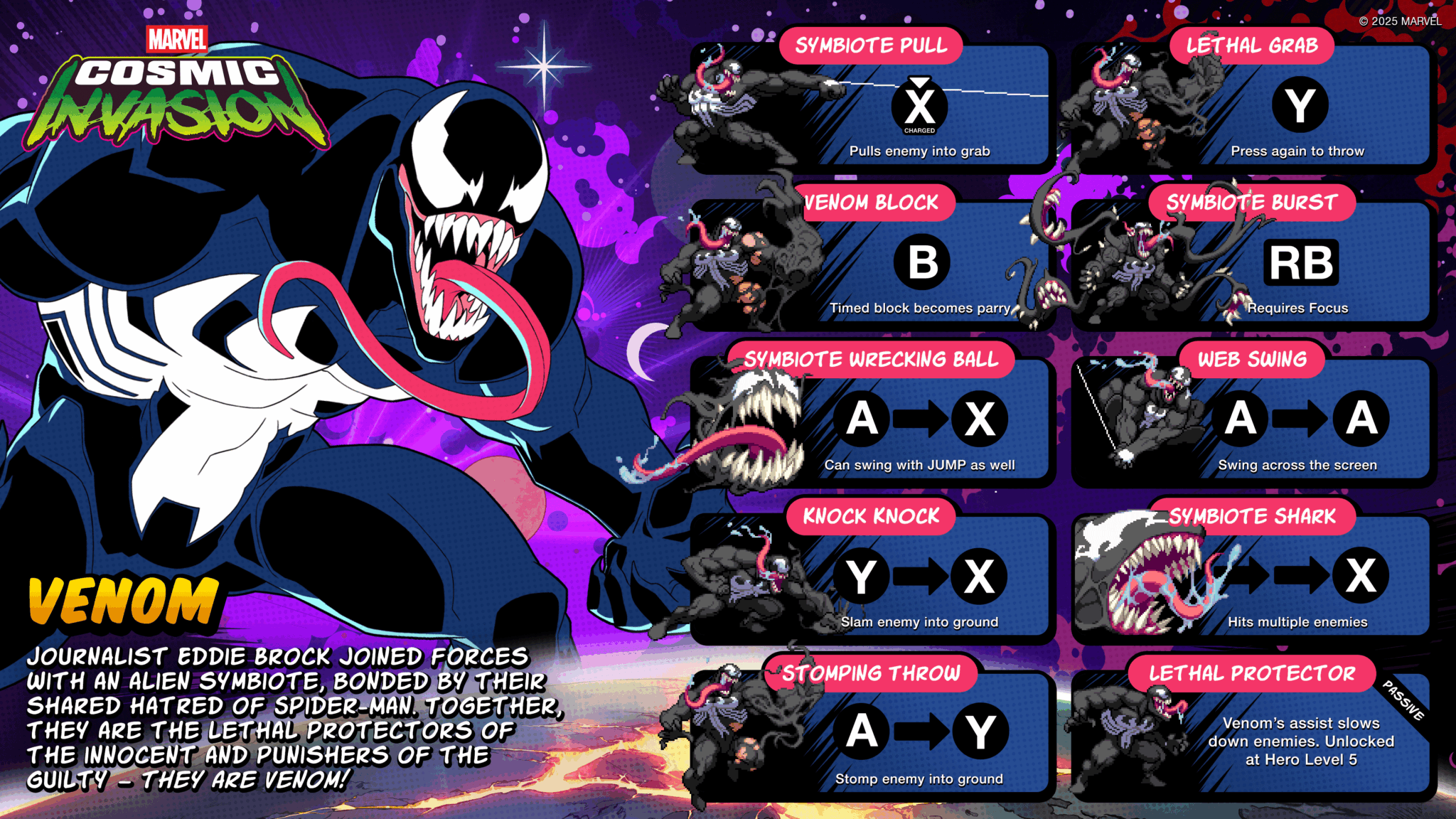 MARVEL Cosmic Invasion Unleashes Movesets for Captain America, Spider ...