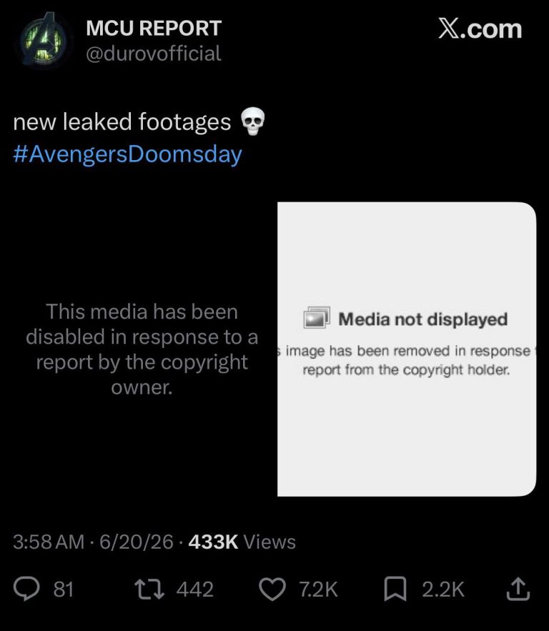 Disney Takedowns Confirm Avengers: Doomsday Leak Chaos: Doom, X-Men ...