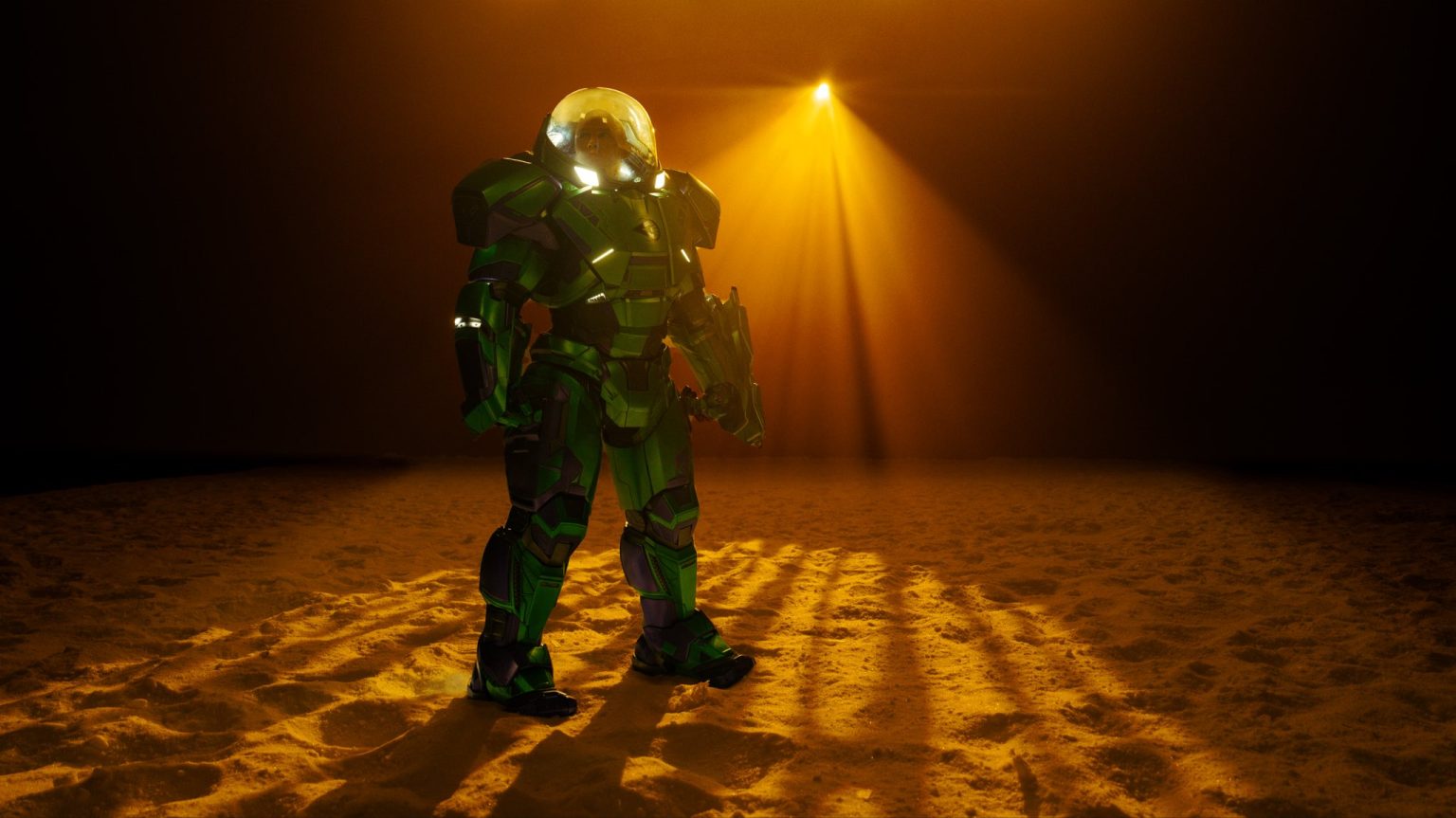 Superman Man of Tomorrow Set Video Shows Off Lex Warsuit Battle Scene ...