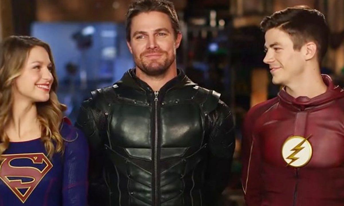 Grant Gustin Arrow Arrow" Recap: Epic "The Flash" Crossover Concludes